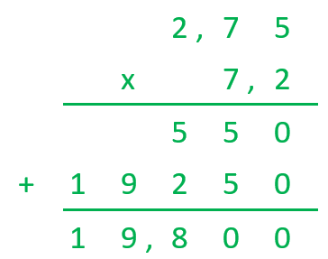 4) Multiplier deux nombres décimaux
